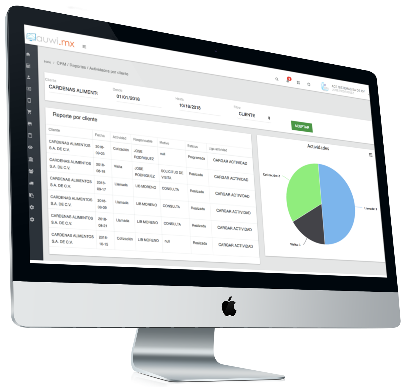 El ERP que integra móviles y web en un solo sistema.